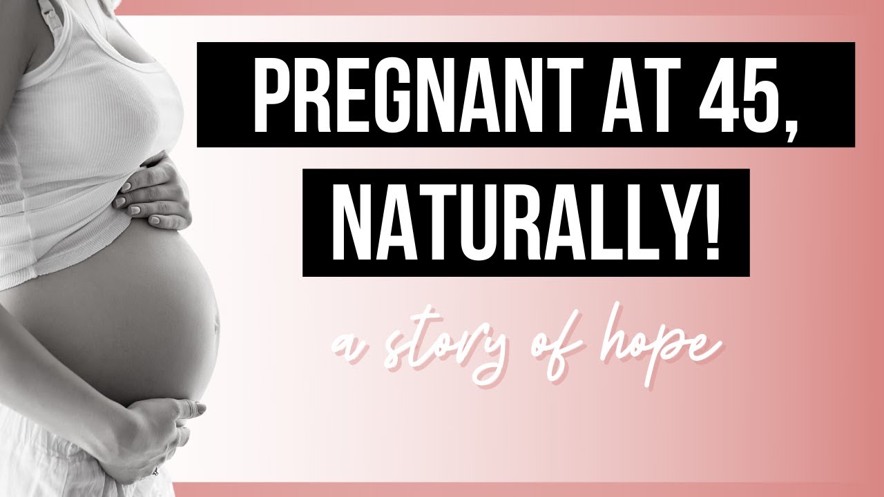 How Jackie finally got pregnant naturally at 45 - Aimee Raupp